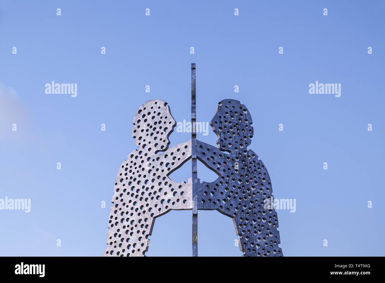 Statue molecule man hi-res stock photography and images - Alamy