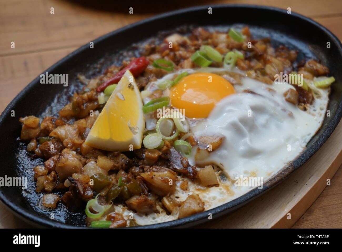 Sisig With Egg