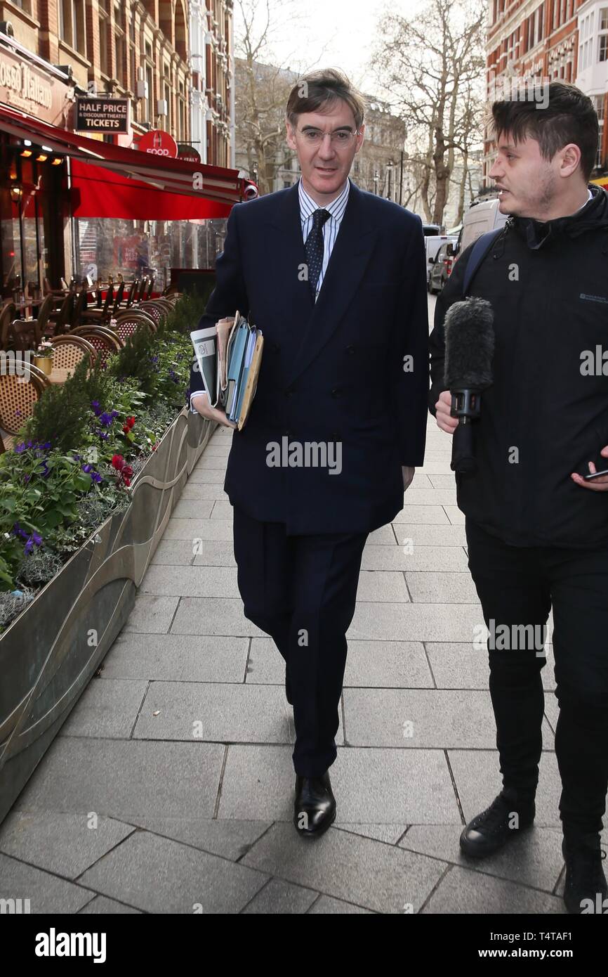 Jacob Rees Mogg seen arriving at Global studios Featuring: Jacob Rees ...