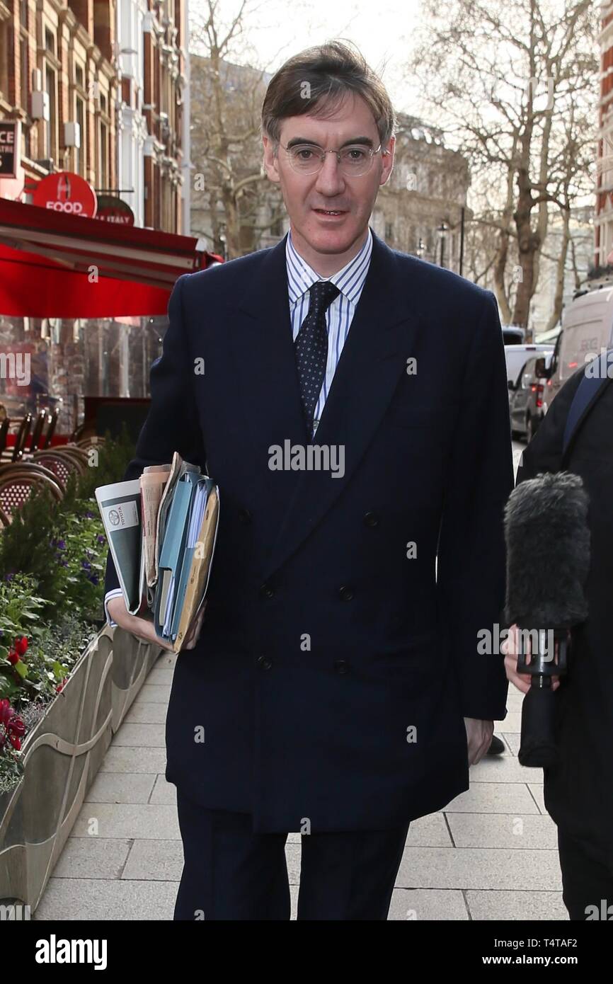 Jacob Rees Mogg seen arriving at Global studios Featuring: Jacob Rees ...