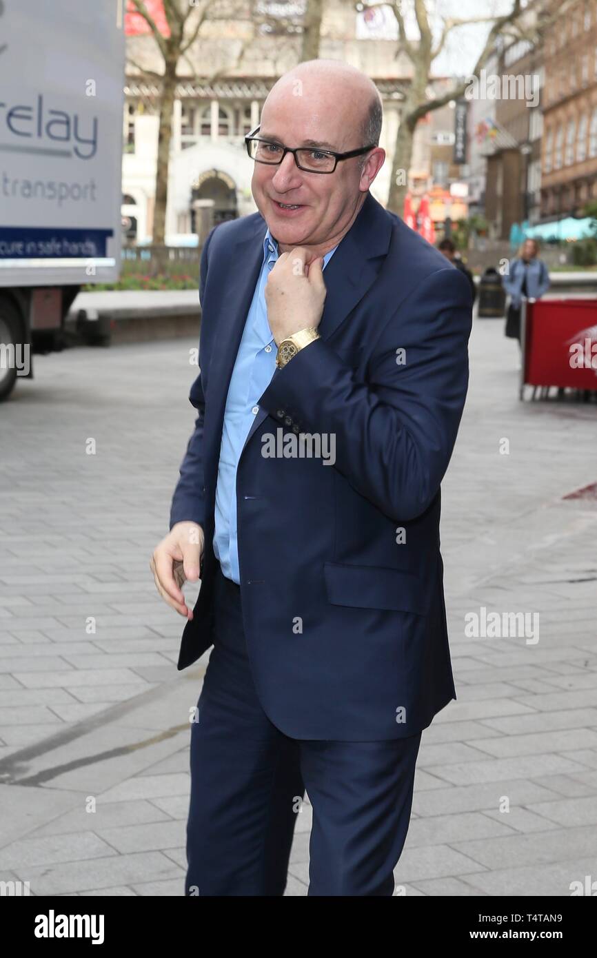 Paul McKenna seen arriving at Global studios Featuring: Paul McKenna ...