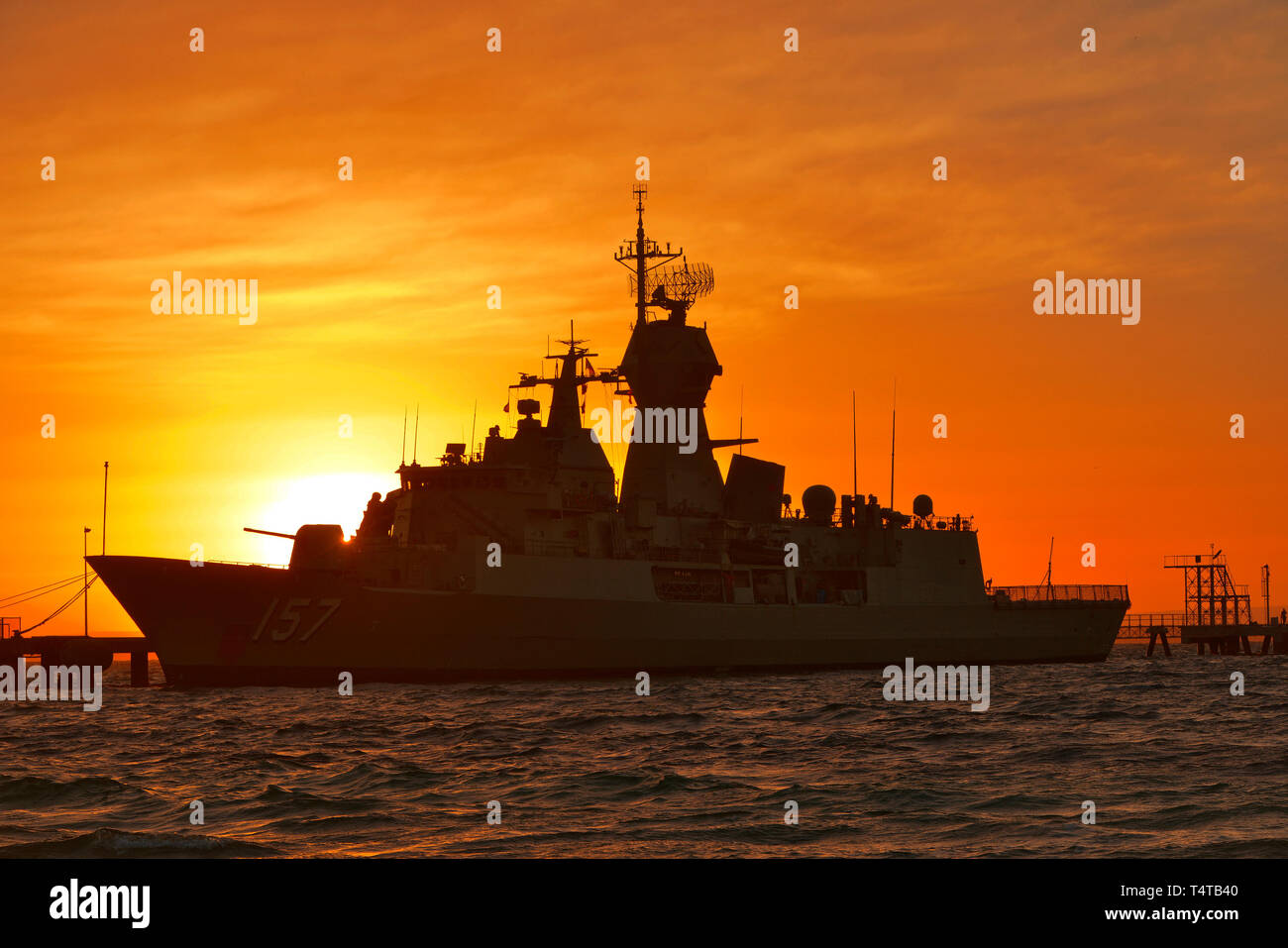Australian frigate ship hi-res stock photography and images - Alamy