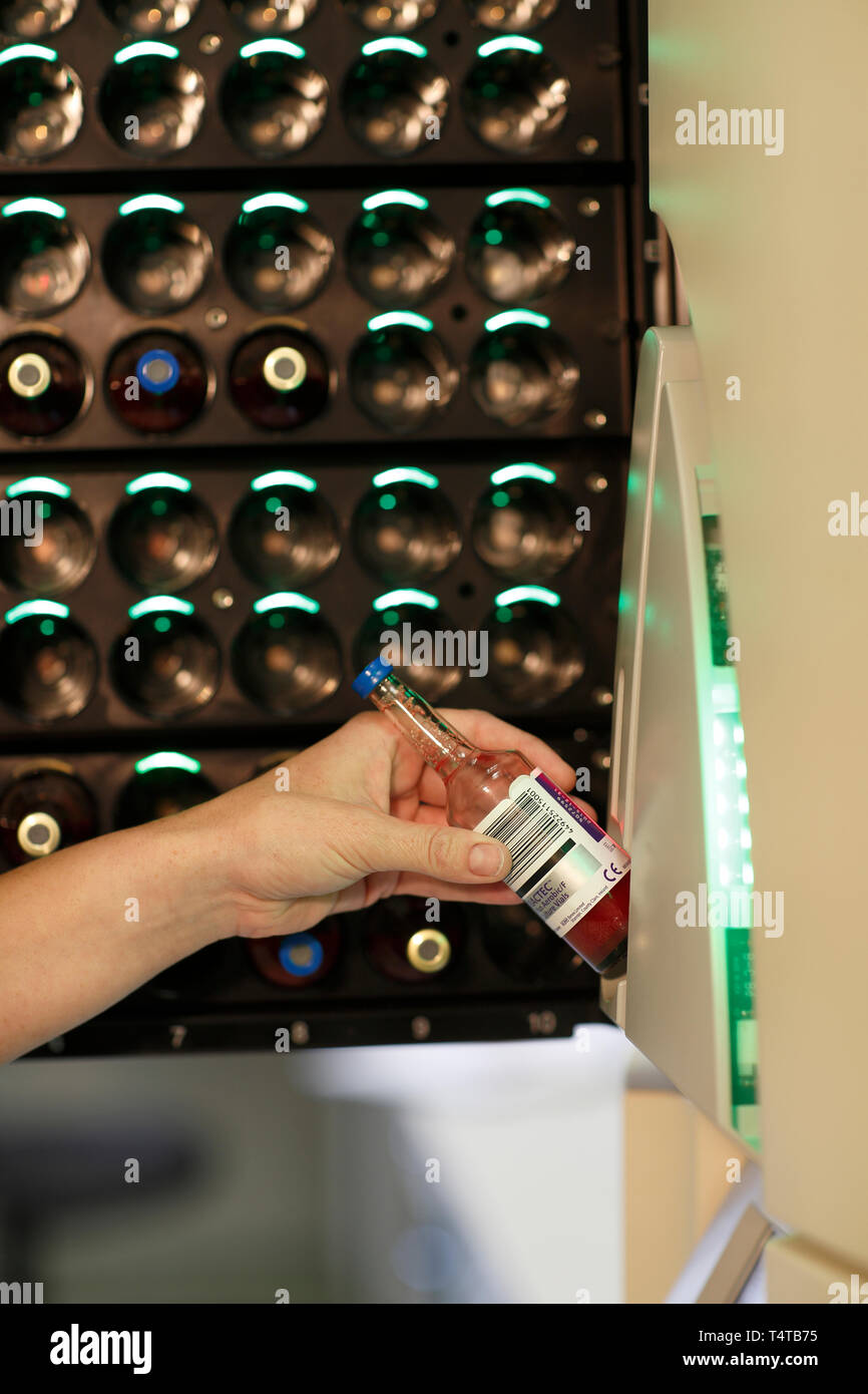 Untersuchung blutkulturen hi-res stock photography and images - Alamy