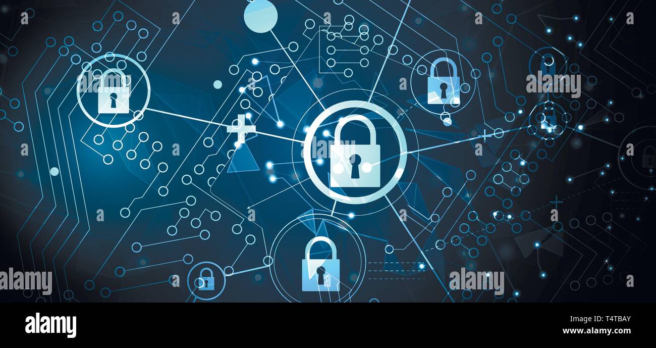 Cybersecurity and information or network protection. Future cyber ...