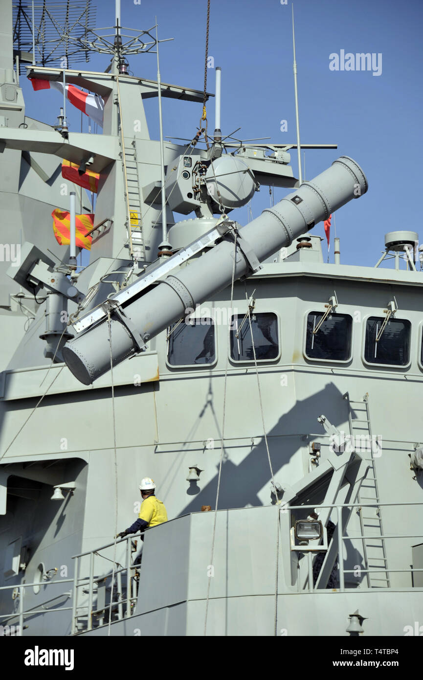 Naval missile launcher hi-res stock photography and images - Alamy