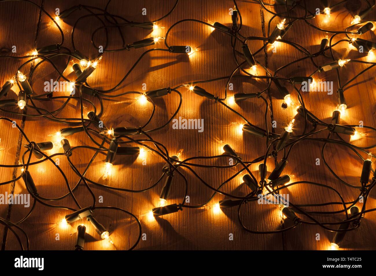 Christmas light chain hi-res stock photography and images - Alamy