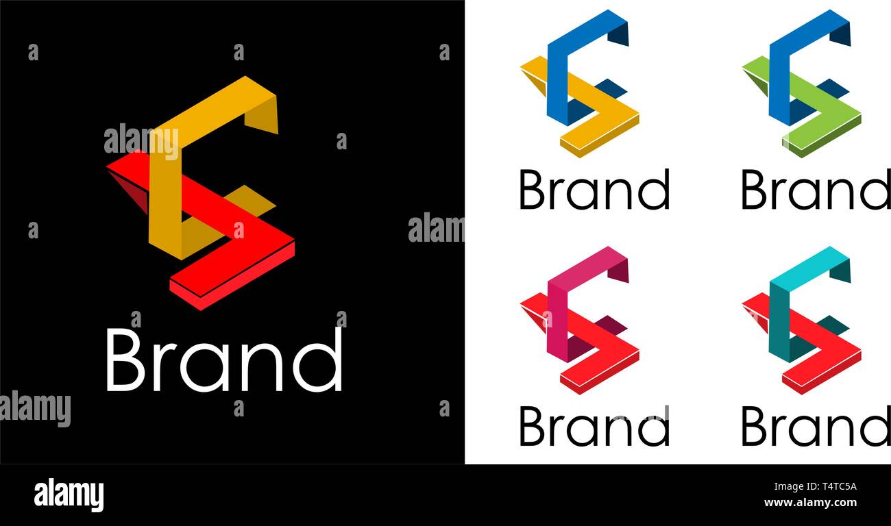 Geometry logo hi-res stock photography and images - Alamy