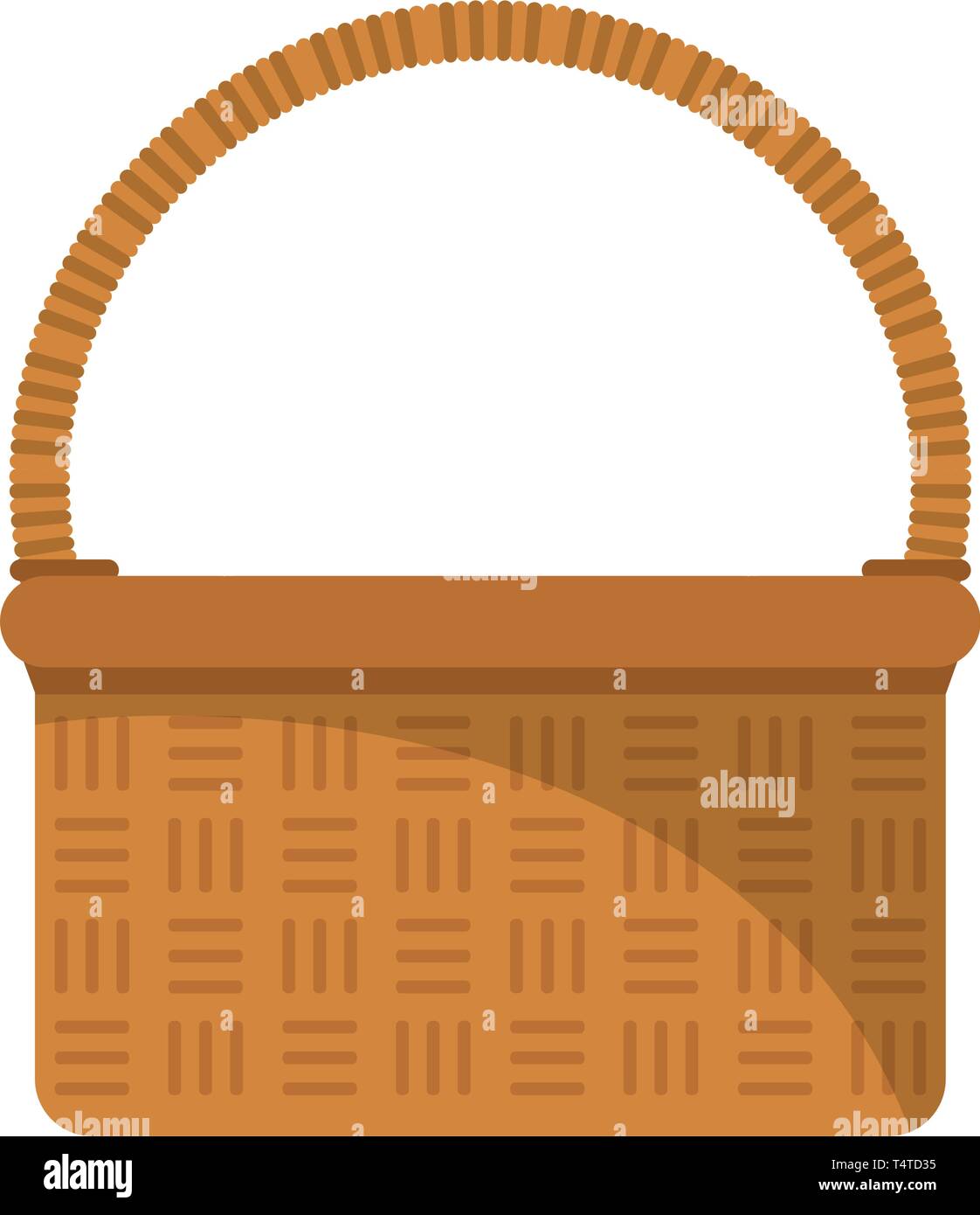 Picnic basket cartoon isolated Stock Vector Image & Art - Alamy