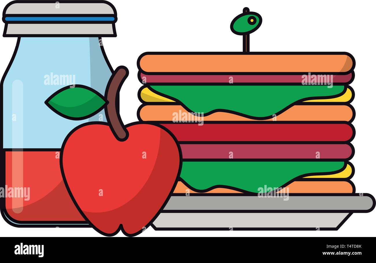 Healthy food cartoons Stock Vector Image & Art - Alamy