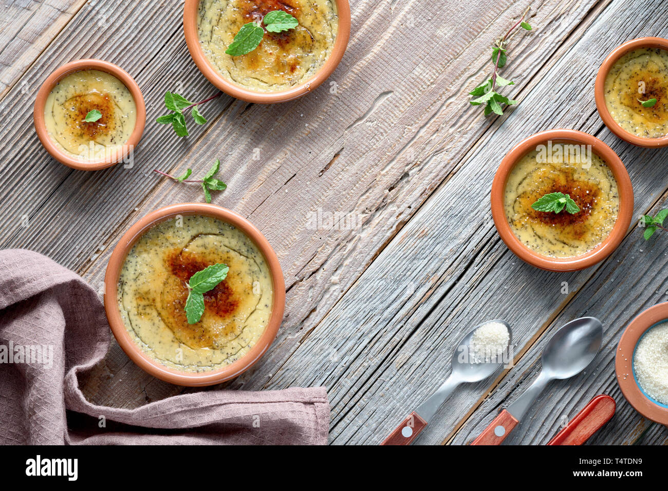 Creme brulee, or Crema Catalana, the Spanish variation of this ...