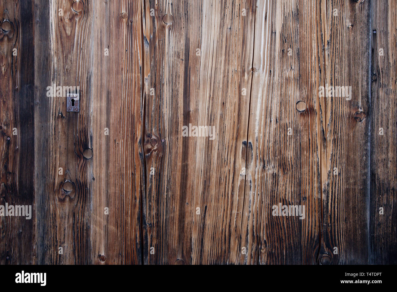 Old vintage planked wood board - rustic or rural background Stock Photo ...