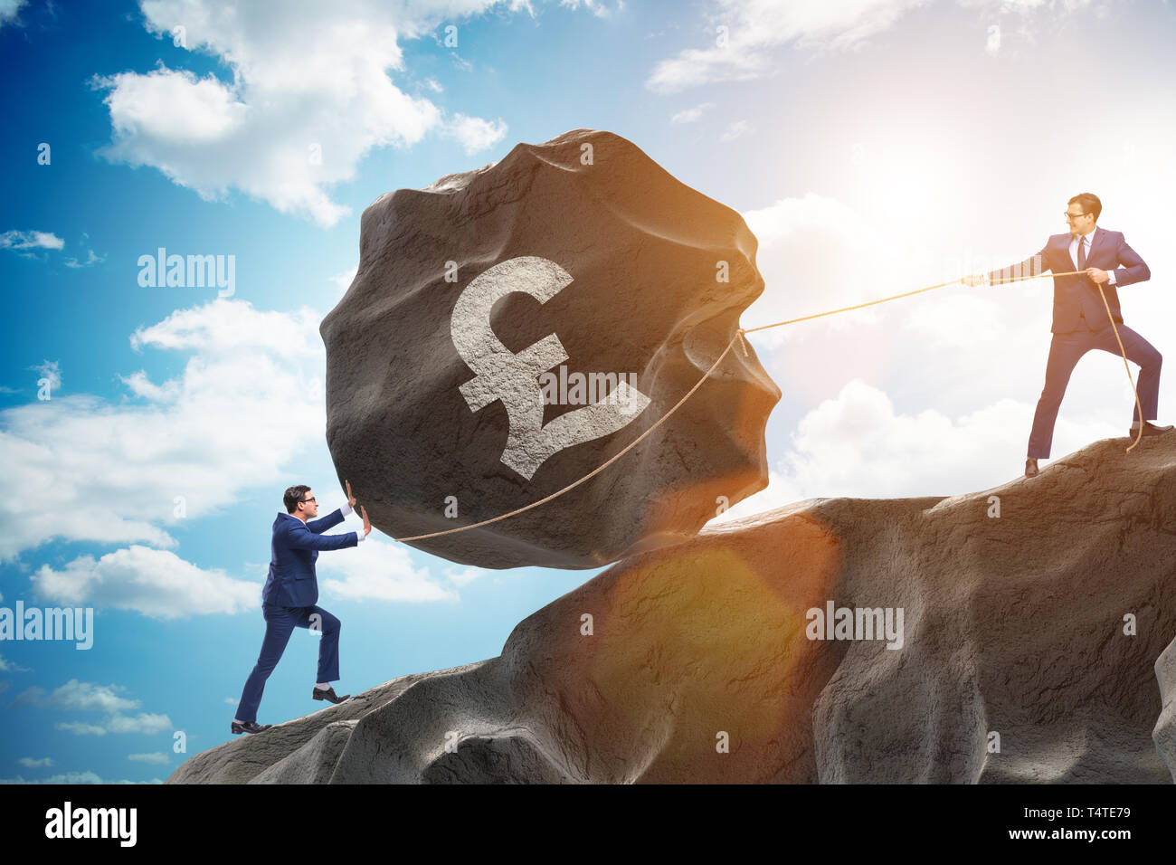 Uk currency and stone hi-res stock photography and images - Alamy