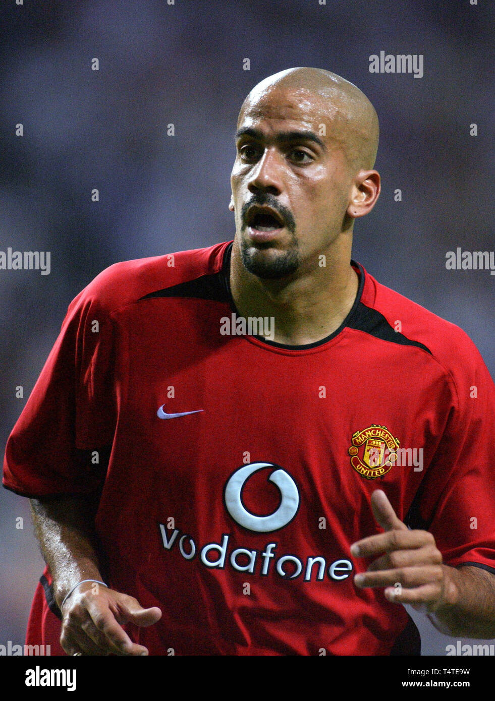 Juan sebastian veron of manchester united hi-res stock photography and ...