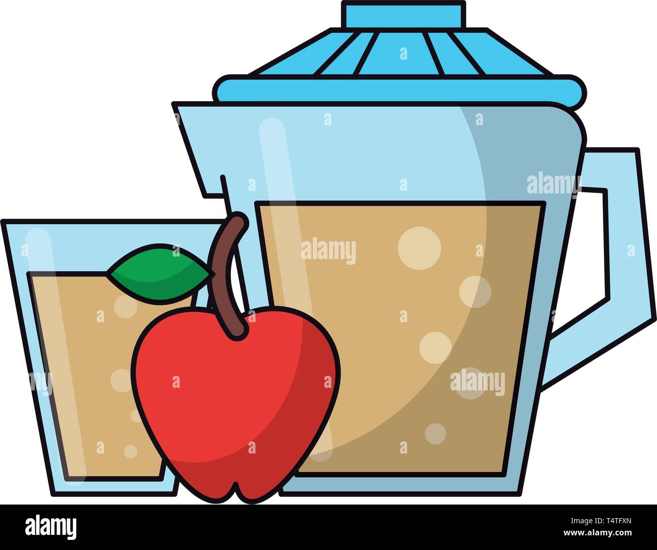 Fruit juice healthy drinks Stock Vector Image & Art - Alamy