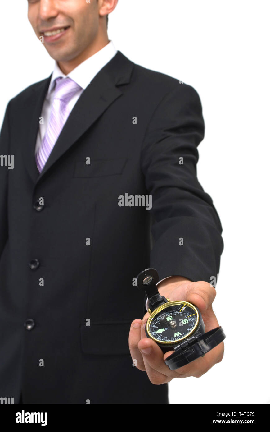 Modern compass hi-res stock photography and images - Alamy