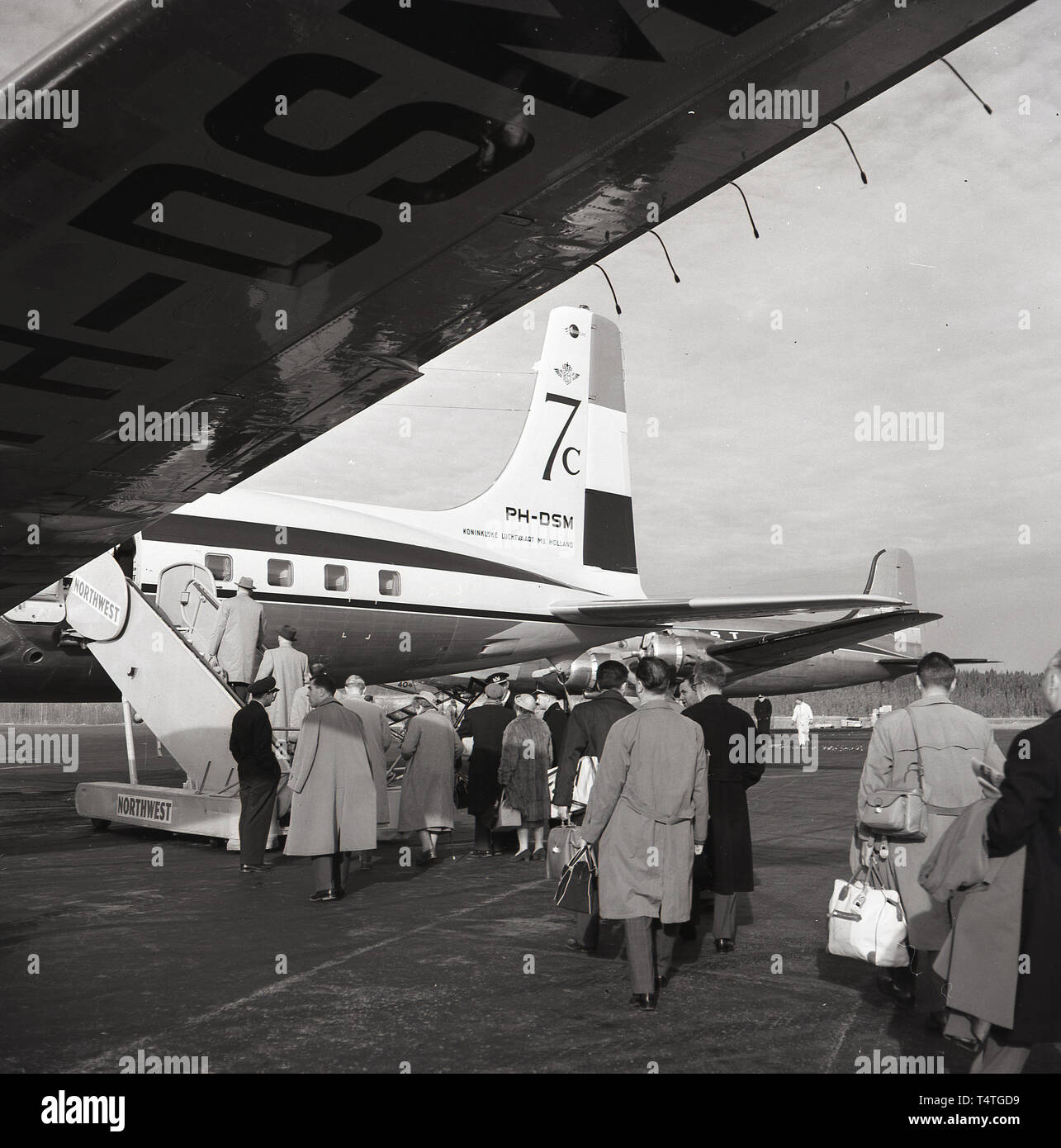 Passengers Plane 1960s Stock Photos & Passengers Plane 1960s Stock ...