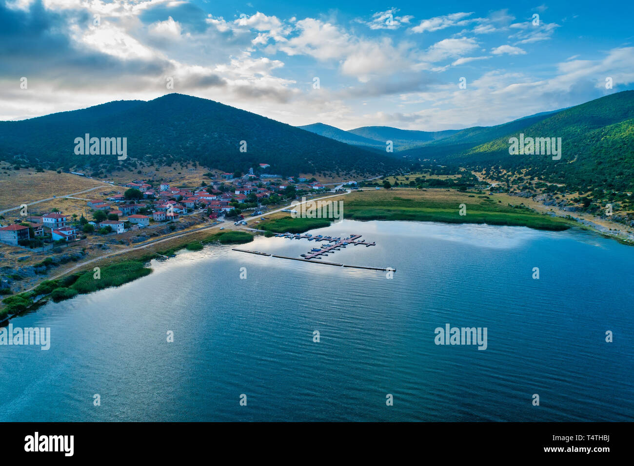 Prespa lake aerial hi-res stock photography and images - Alamy