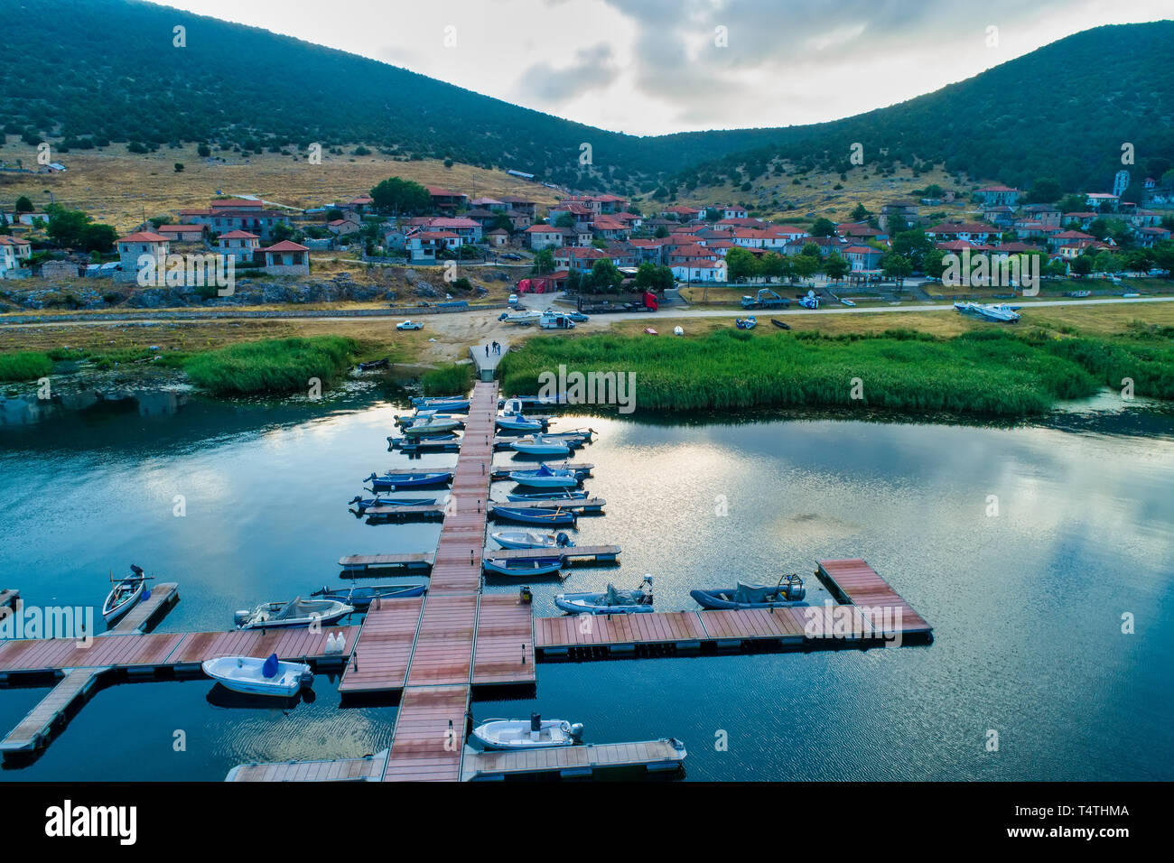 Prespa lake aerial hi-res stock photography and images - Alamy