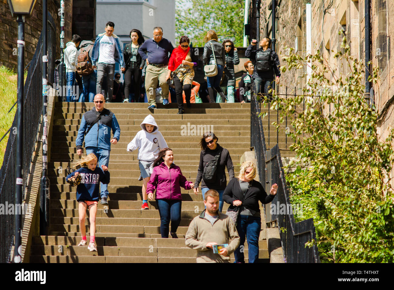 Patrick geddes steps hi-res stock photography and images - Alamy