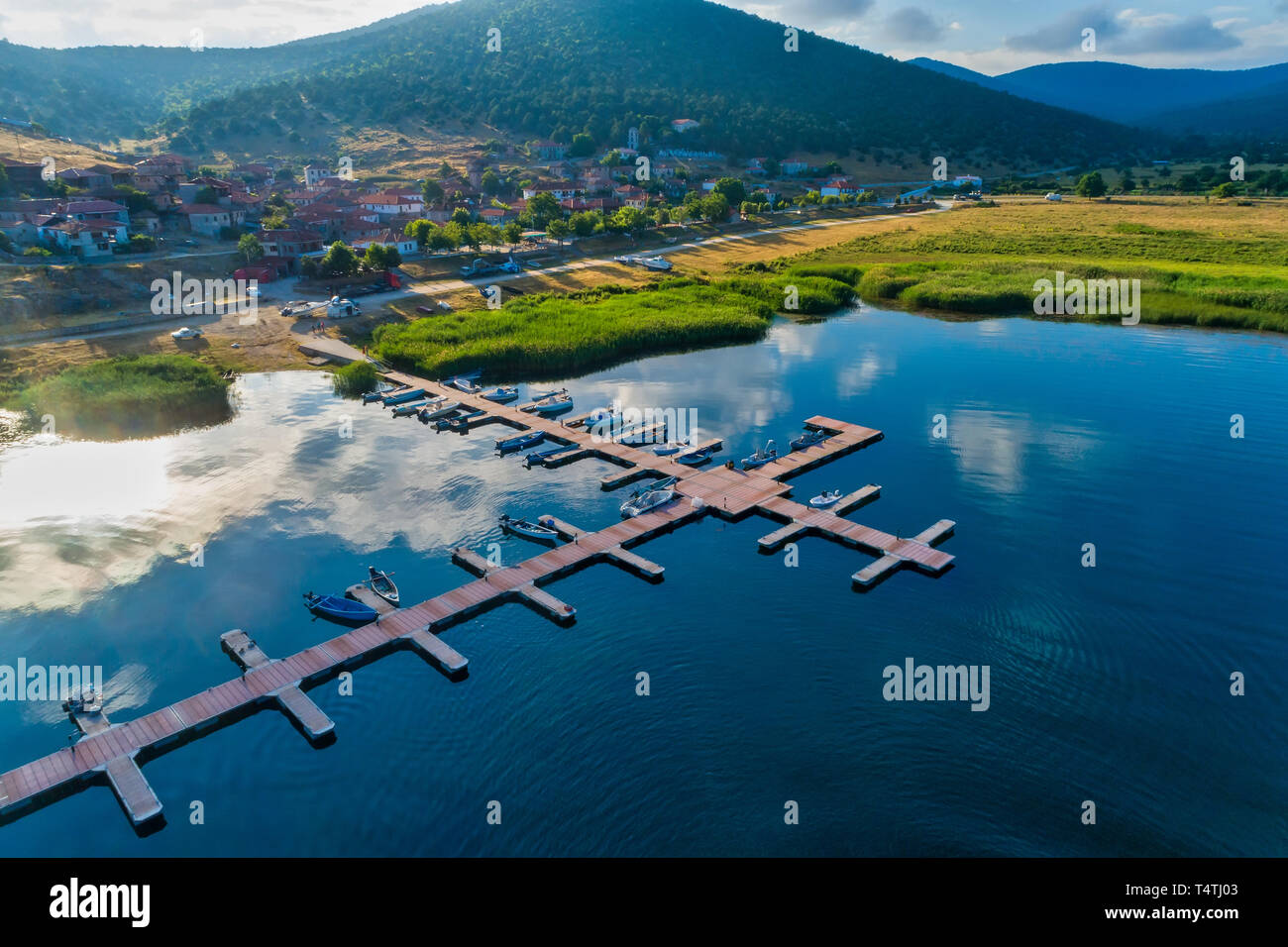 Prespa lake aerial hi-res stock photography and images - Alamy