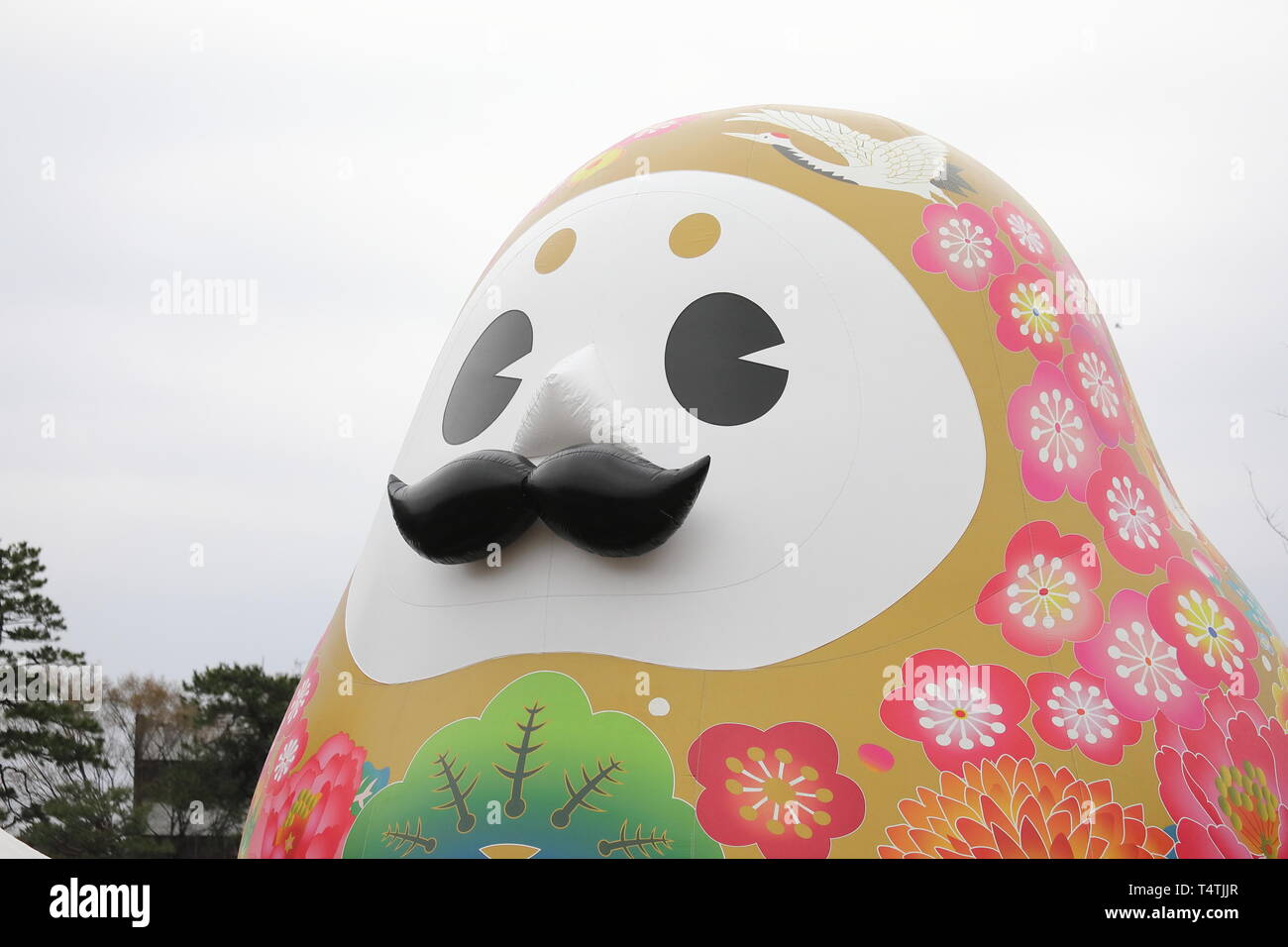 Kanazawa city mascot Hyakumansan in Kanazawa Japan Stock Photo - Alamy