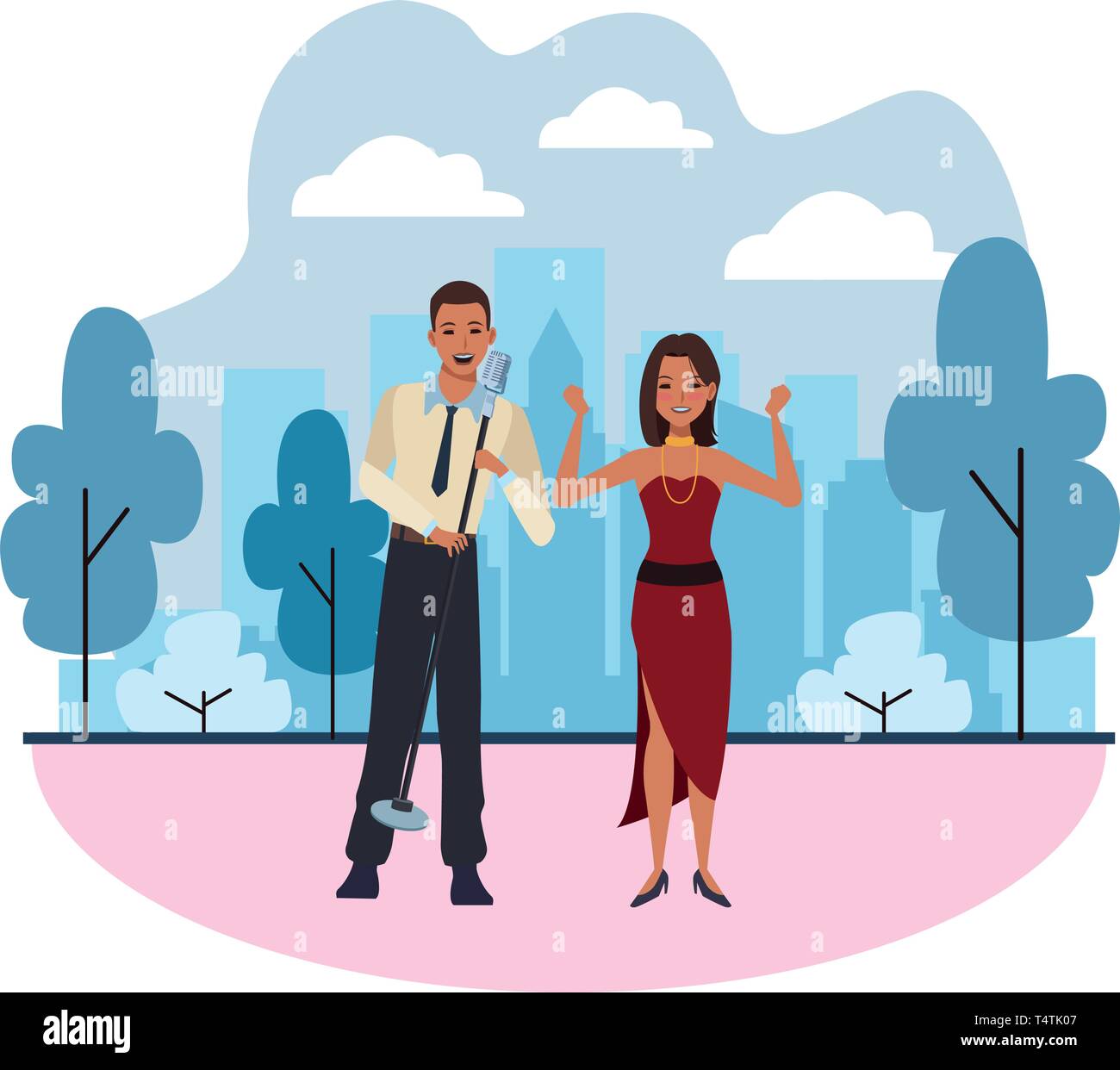 Cartoon Singer Stock Photos & Cartoon Singer Stock Images - Alamy