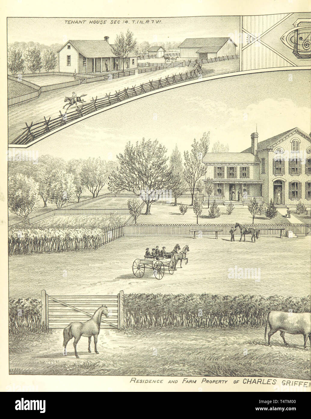 History of St. Clair County Illinois Stock Photo - Alamy