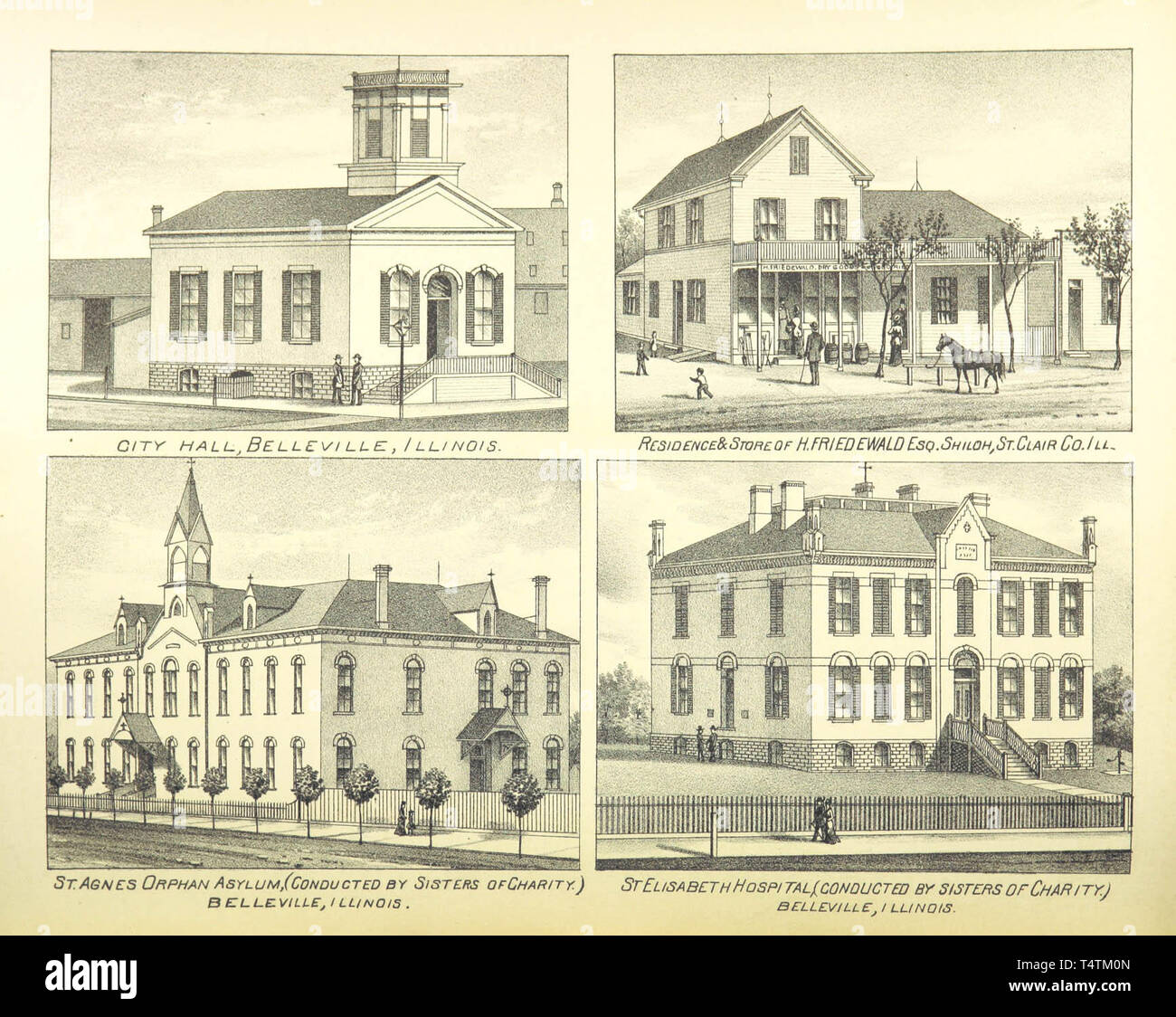 History of St. Clair County Illinois Stock Photo - Alamy