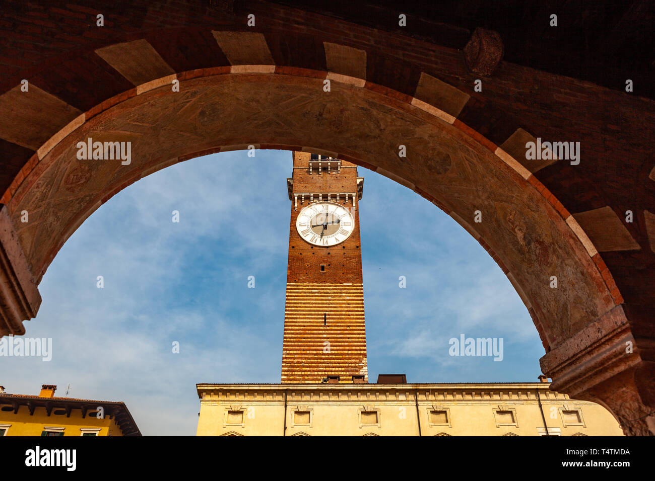 Verona, Italy – March 2019. the Achille Forti Modern Art Gallery in the ...