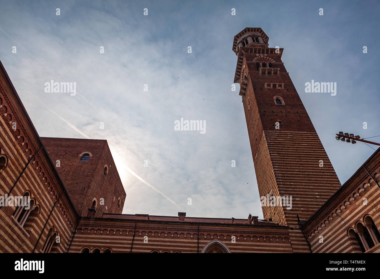 Verona, Italy – March 2019. the Achille Forti Modern Art Gallery in the ...