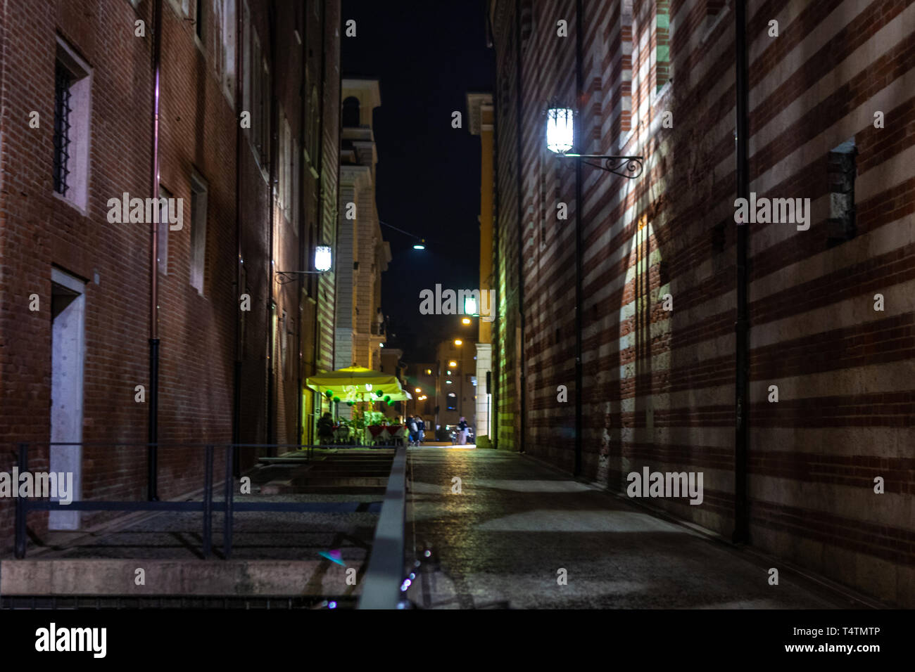 Verona, Italy – March 2019. the Achille Forti Modern Art Gallery in the ...