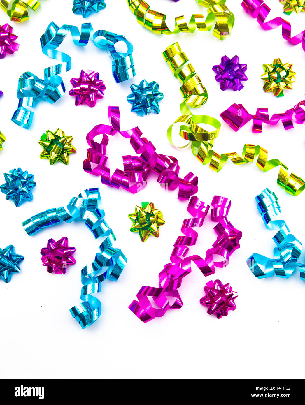 Party ribbons hi-res stock photography and images - Alamy