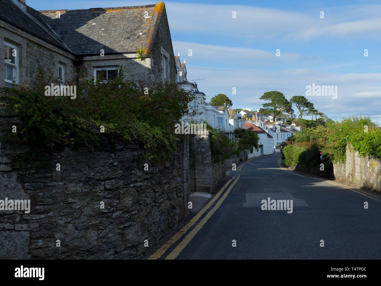 St Mawes scenery, Cornwall, Great Britain Stock Photo - Alamy