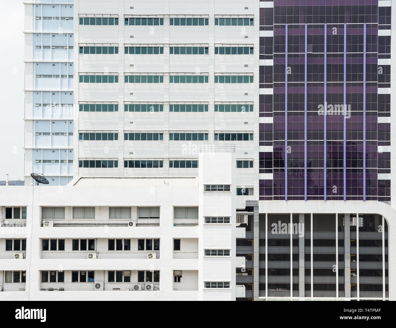 Modern office building in the downtown area of Thailand Stock Photo - Alamy