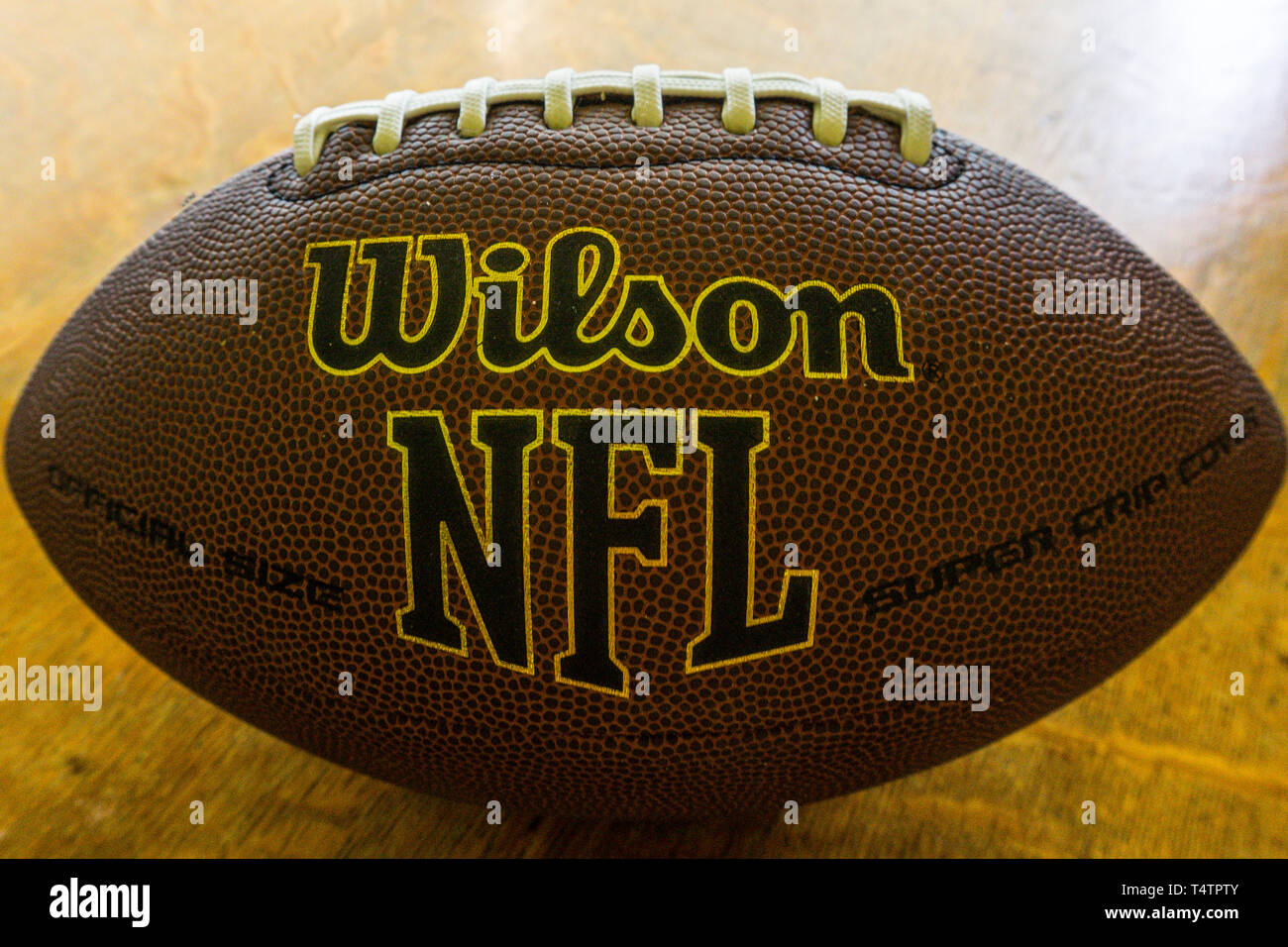 Wilson football hi-res stock photography and images - Alamy