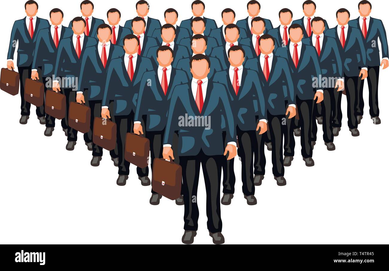 Business man waiting Stock Vector Images - Alamy