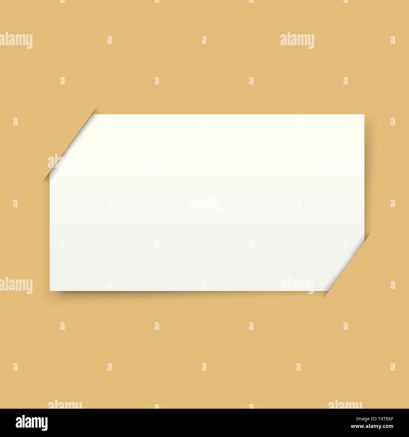 White business card Stock Vector Images - Alamy