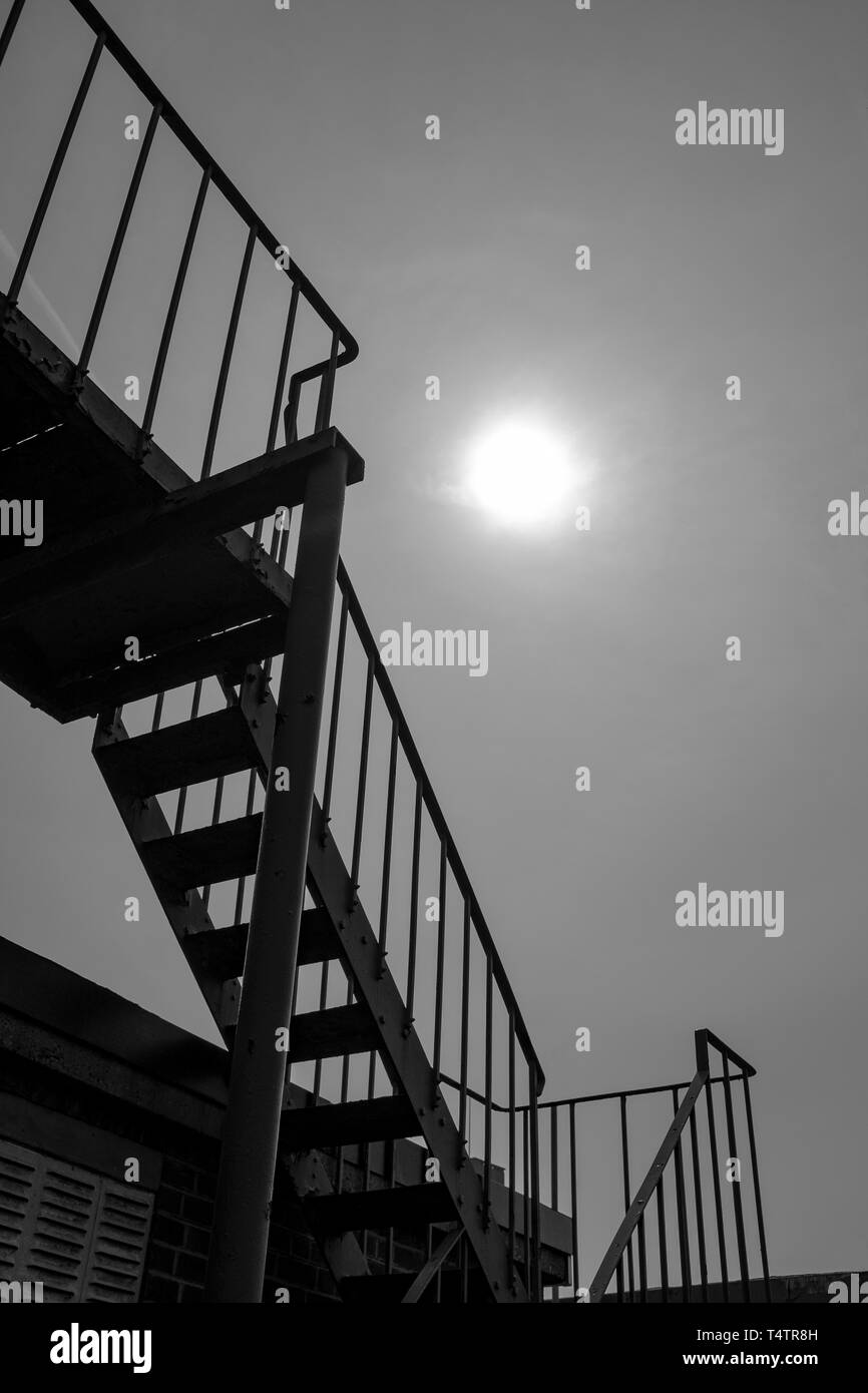 Close up fire escape hi-res stock photography and images - Alamy