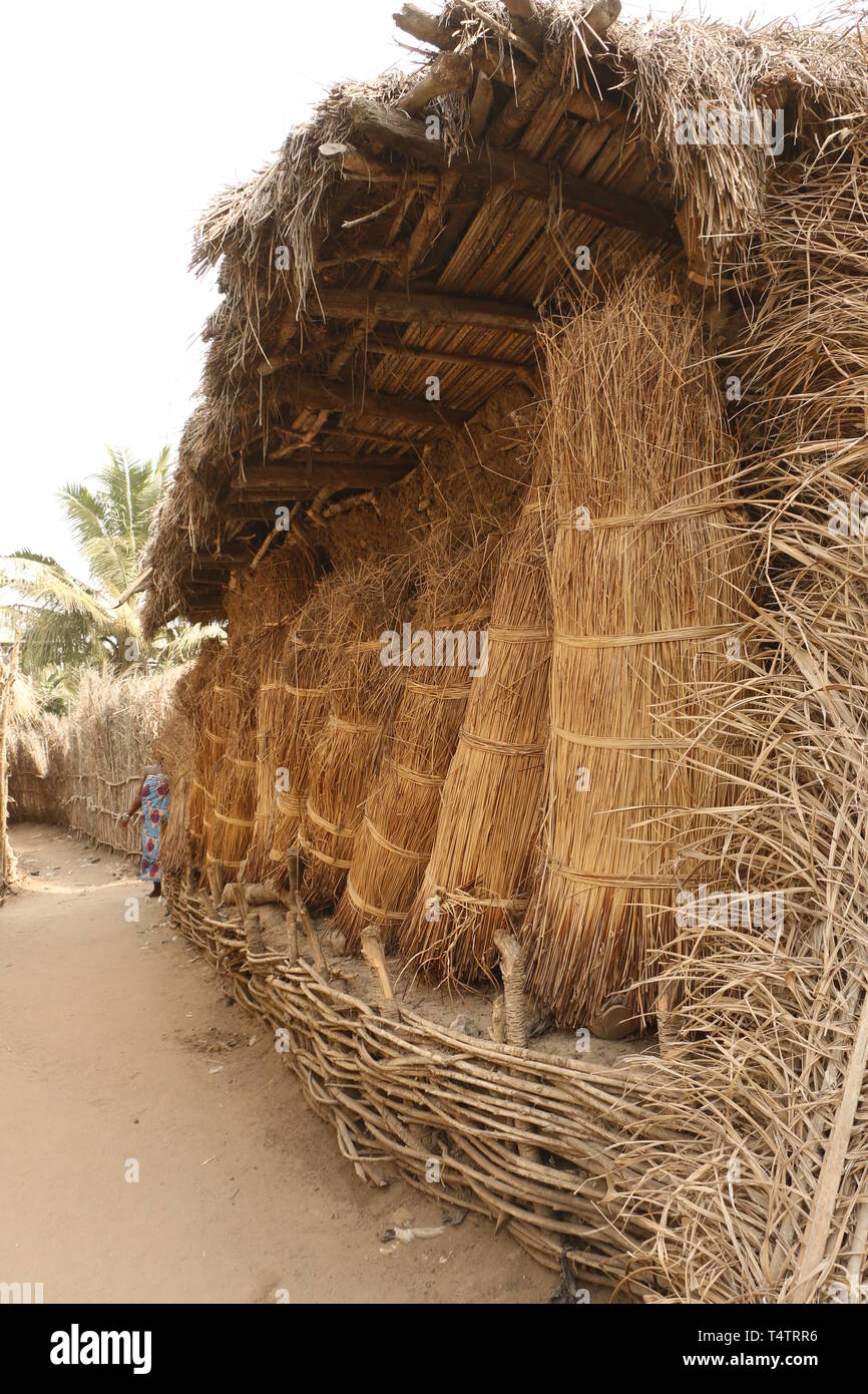 Countryside in Togo, Villagelife Stock Photo - Alamy