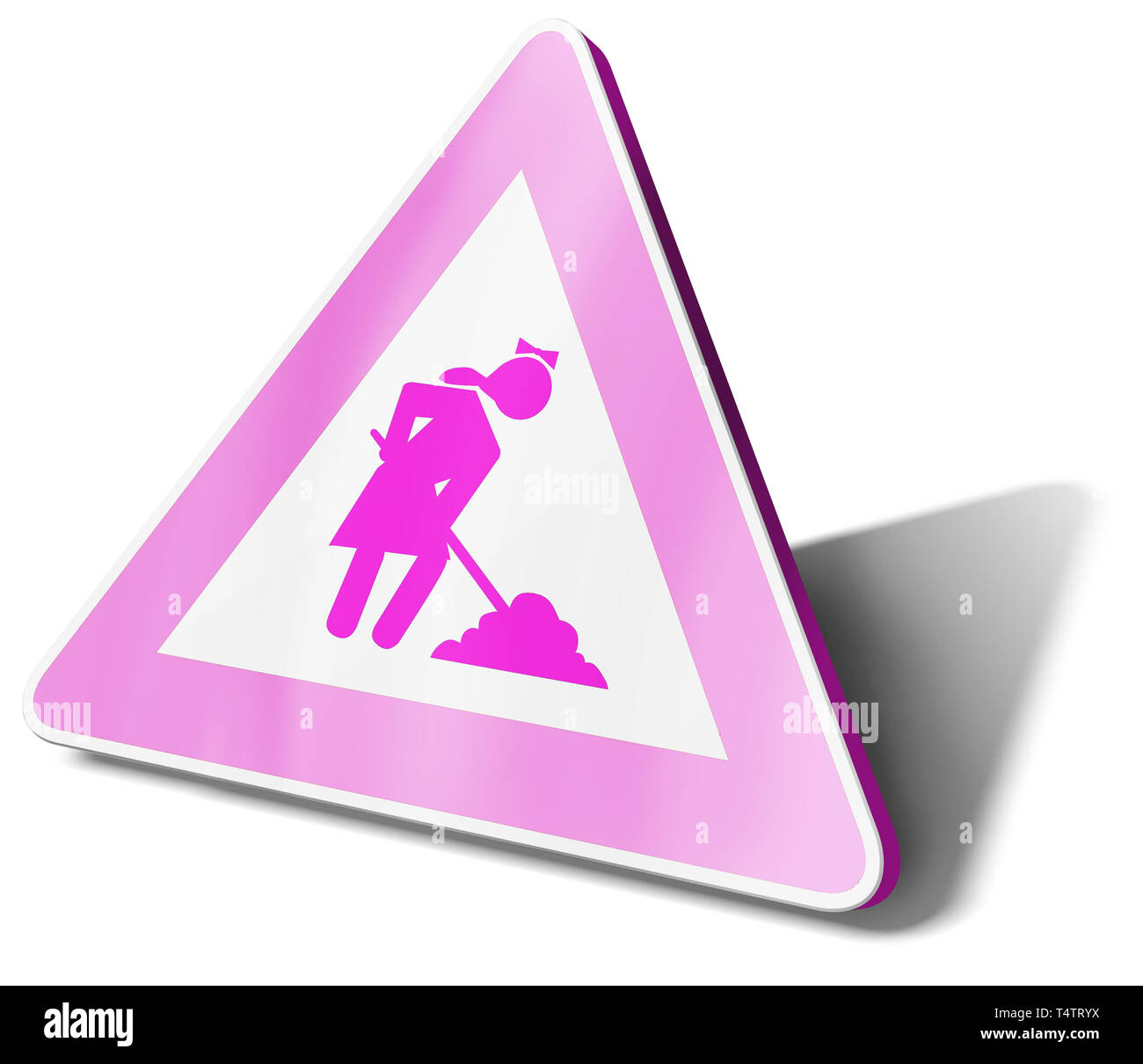 Hard work woman hard working woman Cut Out Stock Images & Pictures - Alamy