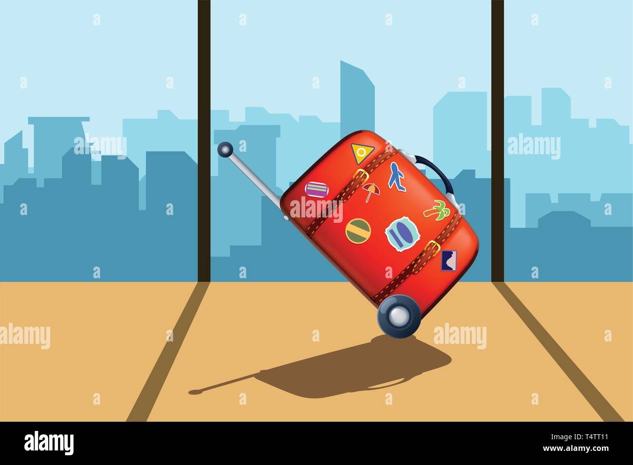 Packing holiday passport Stock Vector Images - Alamy