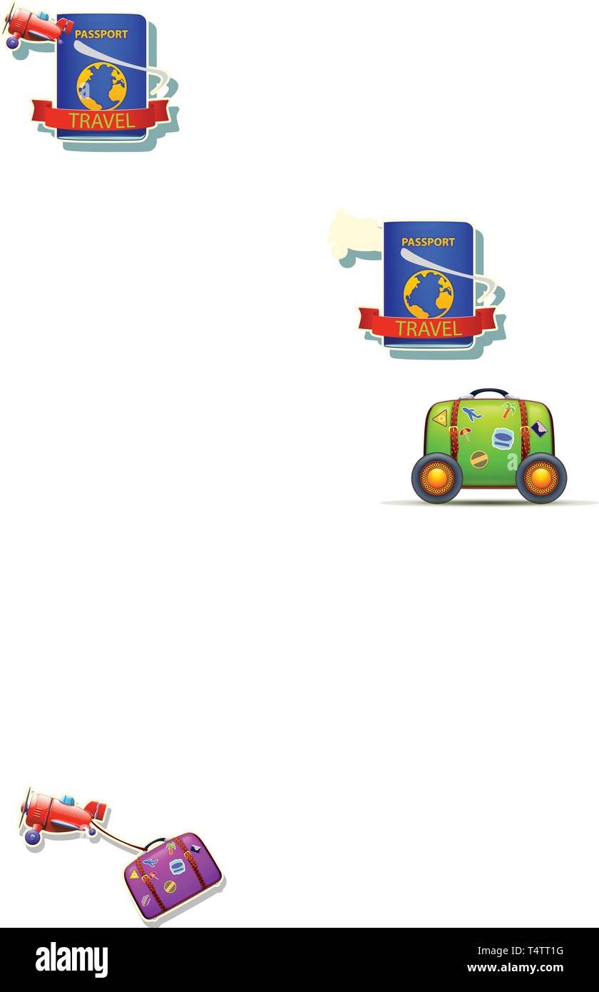 case with plane Stock Vector Image & Art - Alamy