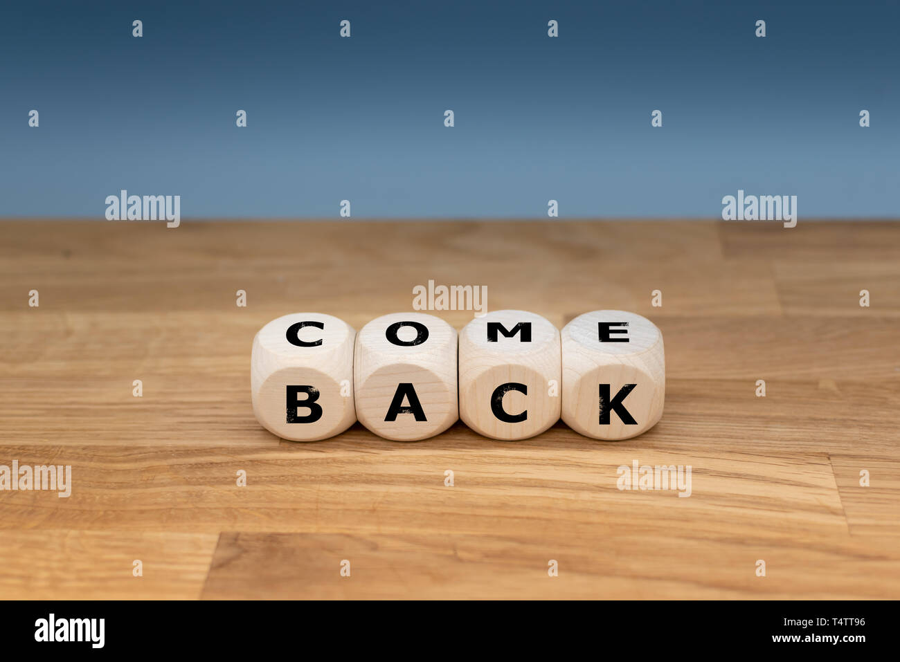 Comeback come back hi-res stock photography and images - Alamy