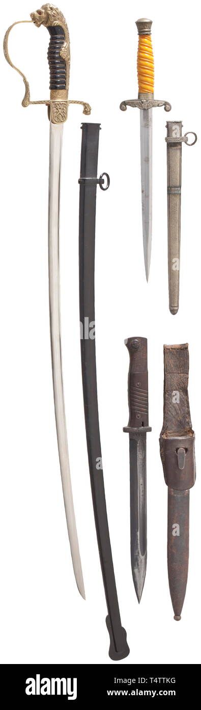 weapons, sabre, 20th century, Editorial-Use-Only Stock Photo - Alamy
