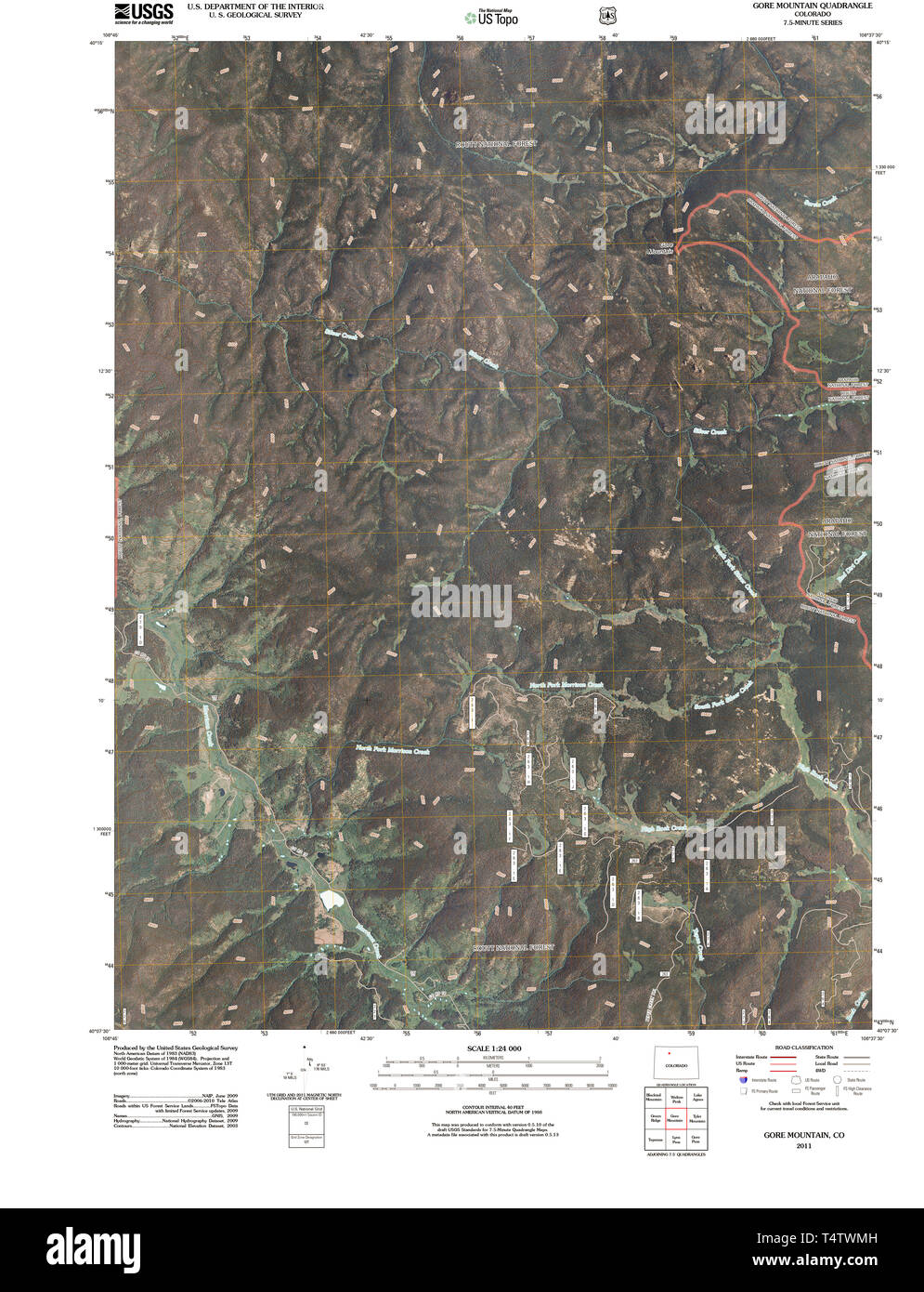 Gore map hi-res stock photography and images - Alamy