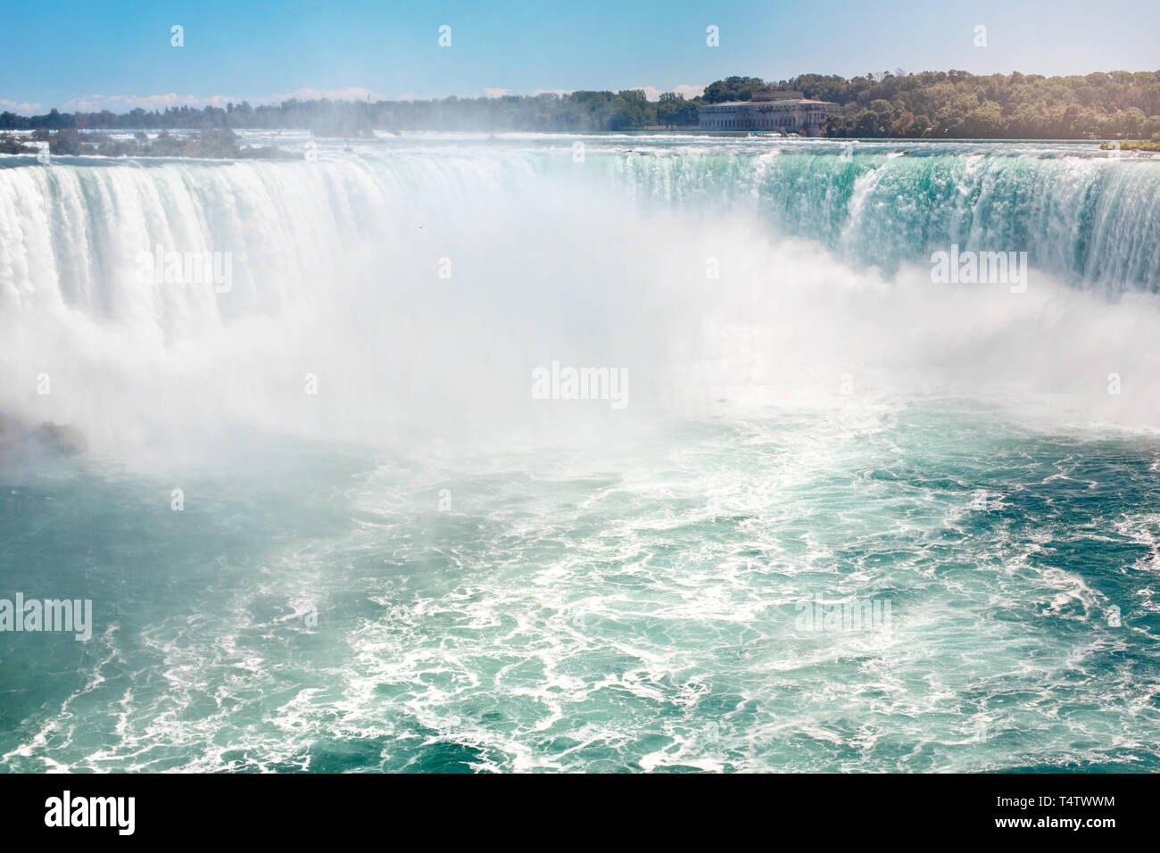 Aerial view of horseshoe falls hi-res stock photography and images - Alamy