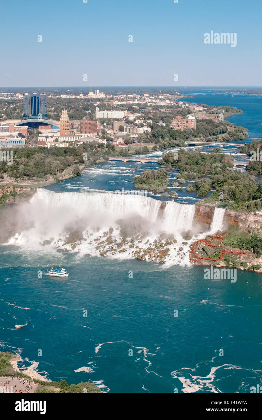 Usa canada border aerial hi-res stock photography and images - Alamy