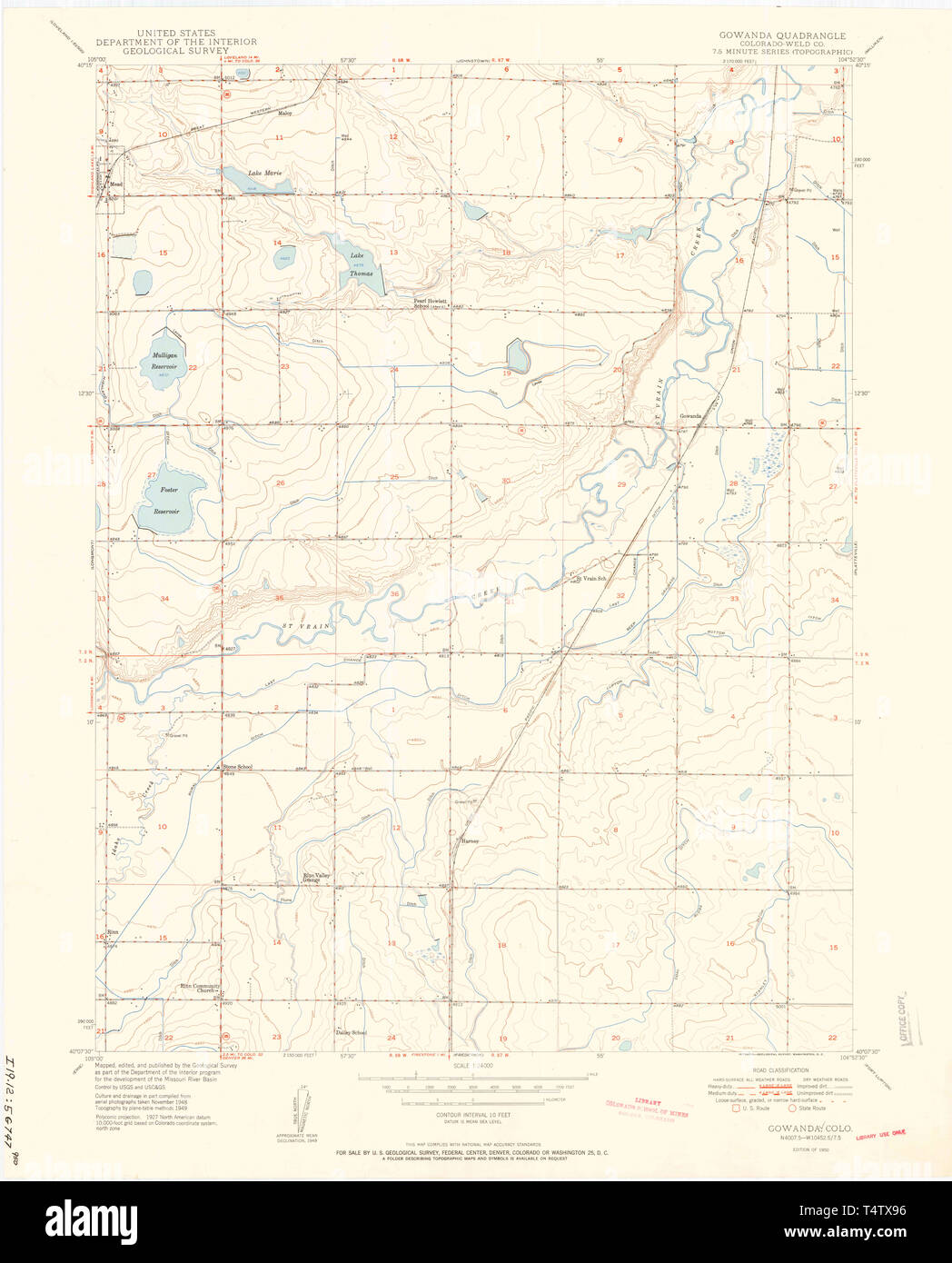 Map of gowanda hi-res stock photography and images - Alamy