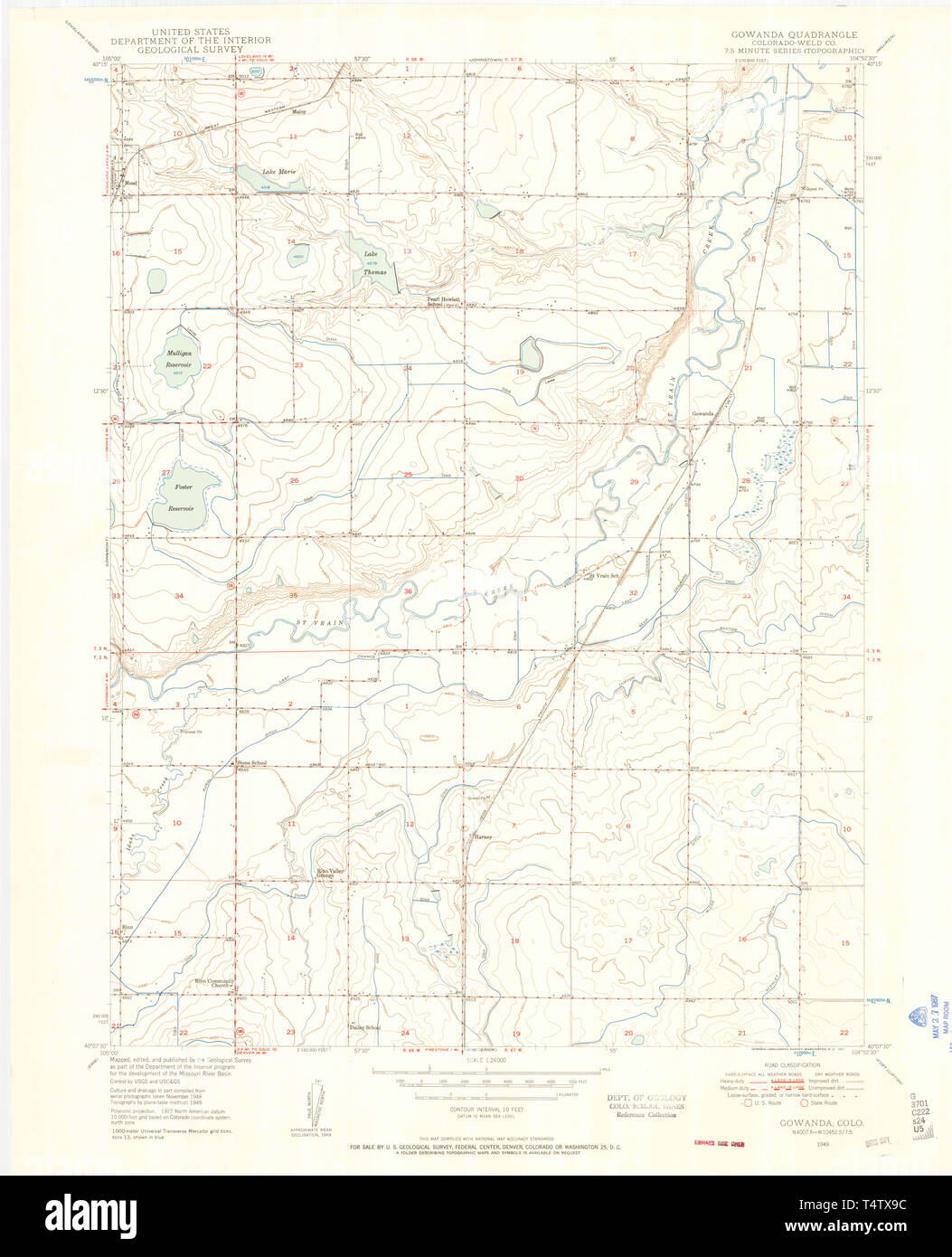 Map of gowanda hi-res stock photography and images - Alamy