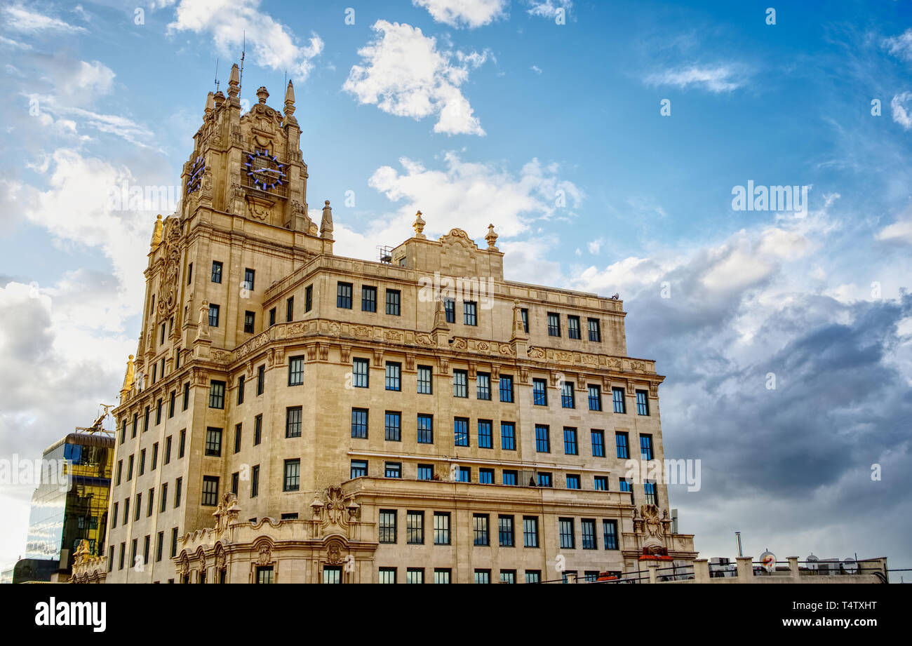 Building telefonica hi-res stock photography and images - Alamy